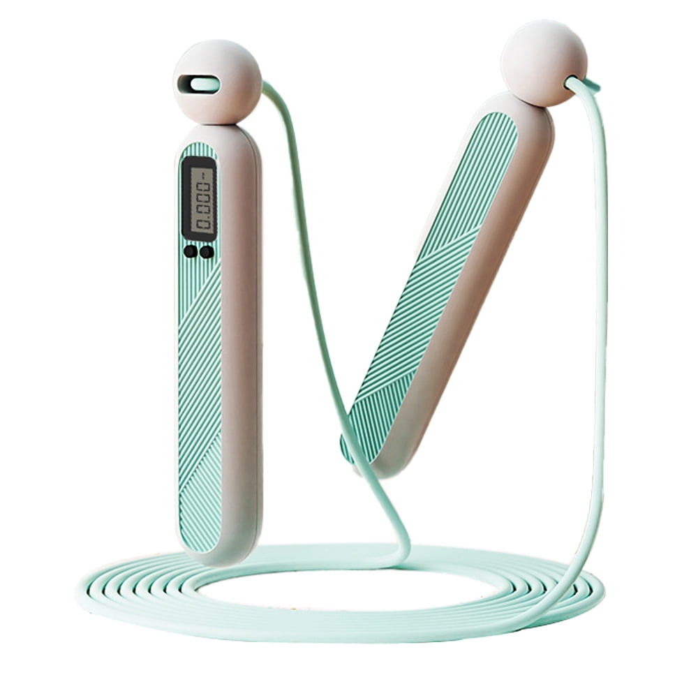 Jump Rope, Digital Weighted Handle Workout Jumping Rope with Calorie ...