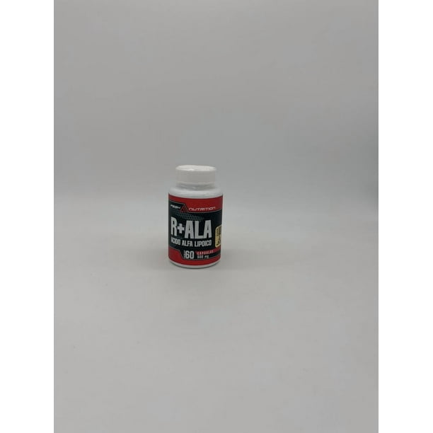 Ácido Alfa Lipoico R+ALA 500 mg | 60 Cápsulas | Peak Nutrition ...