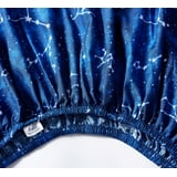Your Zone Kids Soft Microfiber Sheet Set, Navy Blue Stars, Twin, 3 ...