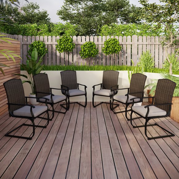 C Spring Patio Chairs