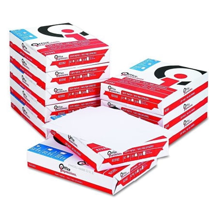 Office Impressions Multipurpose 20 lb 8 1/2 x 11 Inch Copy Paper 5000 ...