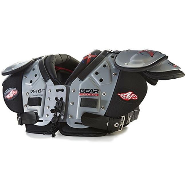 Gear Pro-Tec 1295450 X2 Air Shoulder Pads, X-16F QB, WR, DB - Large ...