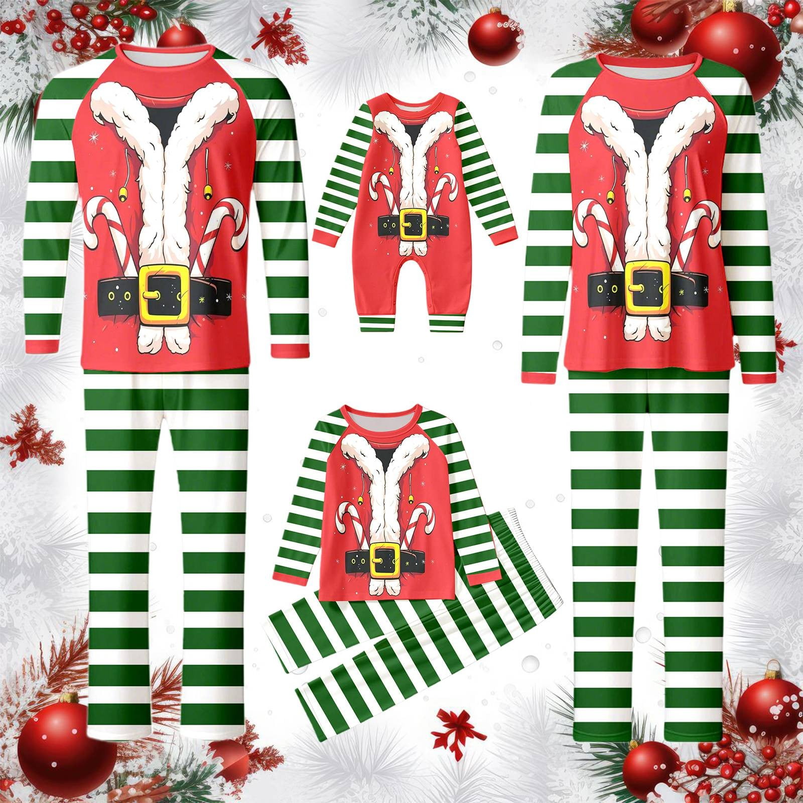 Zhanying Pajamas Pyjamas de Noël Assortis pour la Famille Sets Ensemble ...