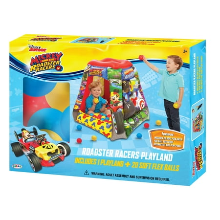 Ball Pits for Kids, Mickey Ball Pit with 20 Balls, Toddler Jungle Gym ...