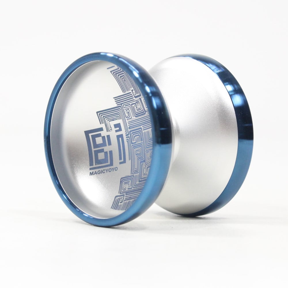 MAGICYOYO Bi ''Bismuth'' Yo-Yo - Aluminum with Stainless Steel Rim - Bi ...