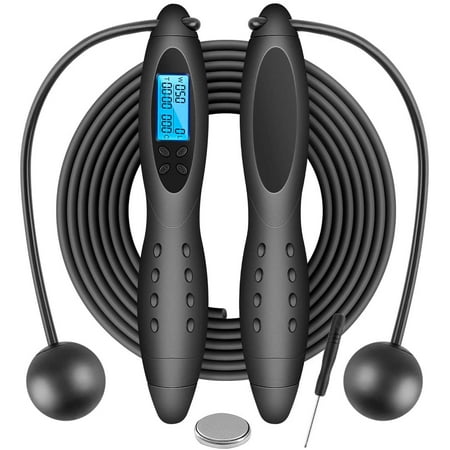 Jump rope fitness counter Digital wireless jump rope with calorie ...