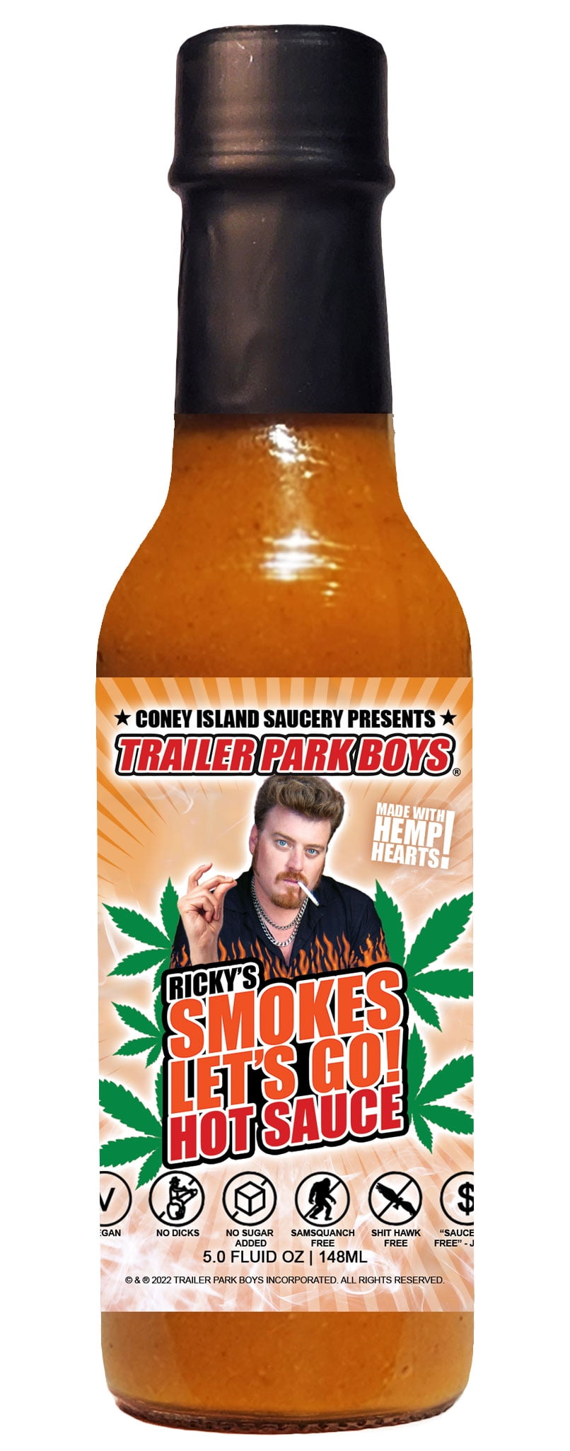 Trailer Park Boys - Ricky's Smokes Let's Go Hot Sauce 5oz - Walmart.com