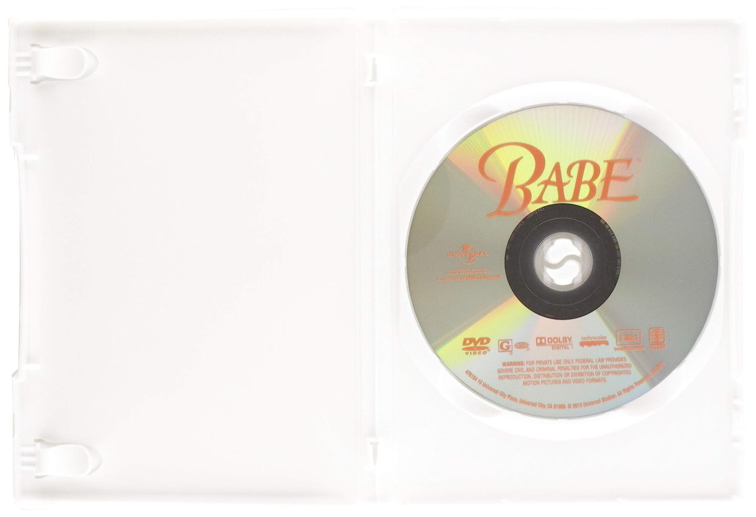 Babe Region 1 Dvd 1995
