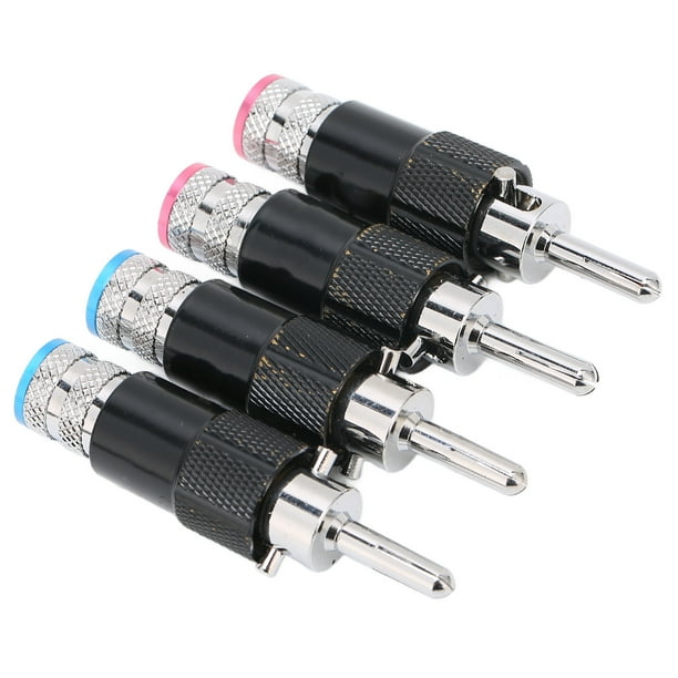 Banana Plugs, Secure Connection Flexible BFA Copper Banana Plugs For ...