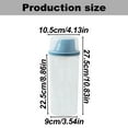 LKZQHMC Food Storage Box Small Blue，Airtight Dog Food Storage 1500Ml ...