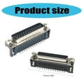 DB25 Female Right Angles Connectors Industrial Control Connector Simple ...