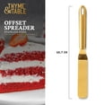 Stainless Steel Offset Spreader with Gold Finish by Thyme & Table ...