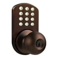 MiLocks Keyless Entry Door Knob with Keypad for Interior Doors ...