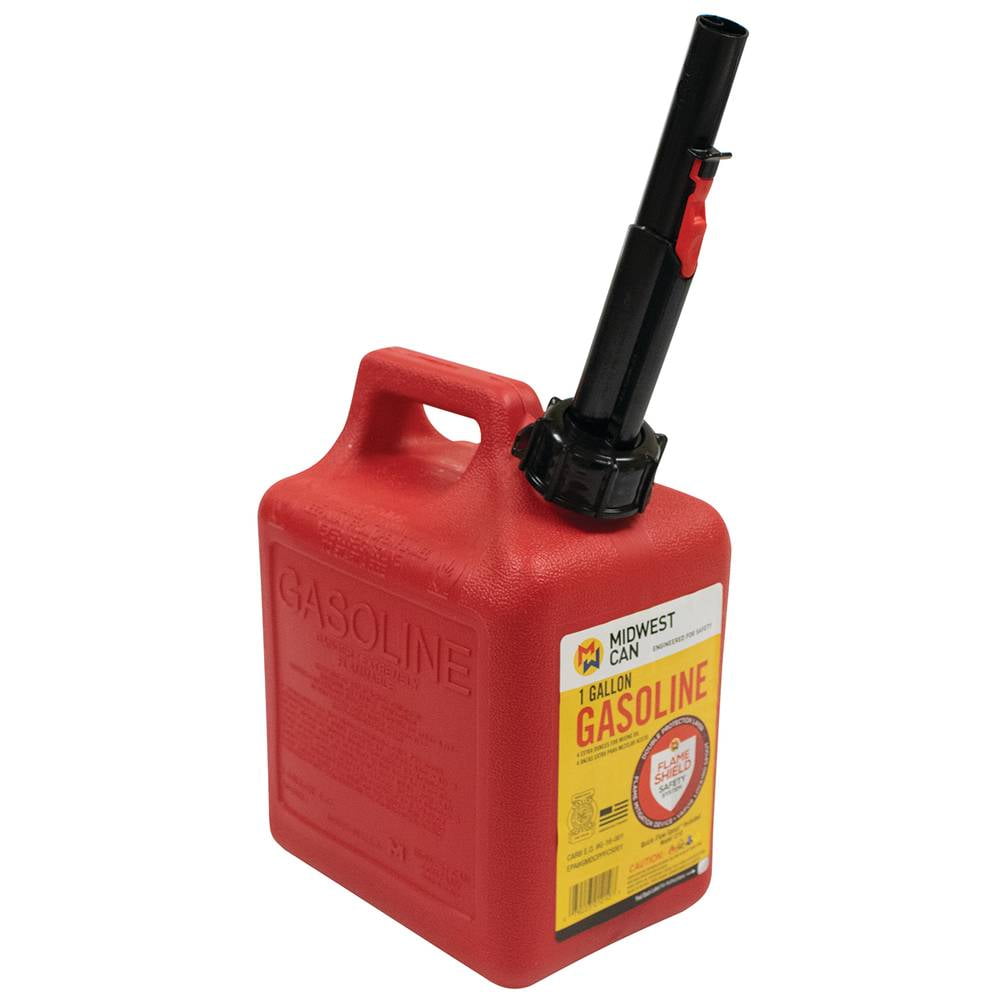 New Stens 1 Gallon Plastic Gasoline Fuel Can 765-518 CARBA approved ...
