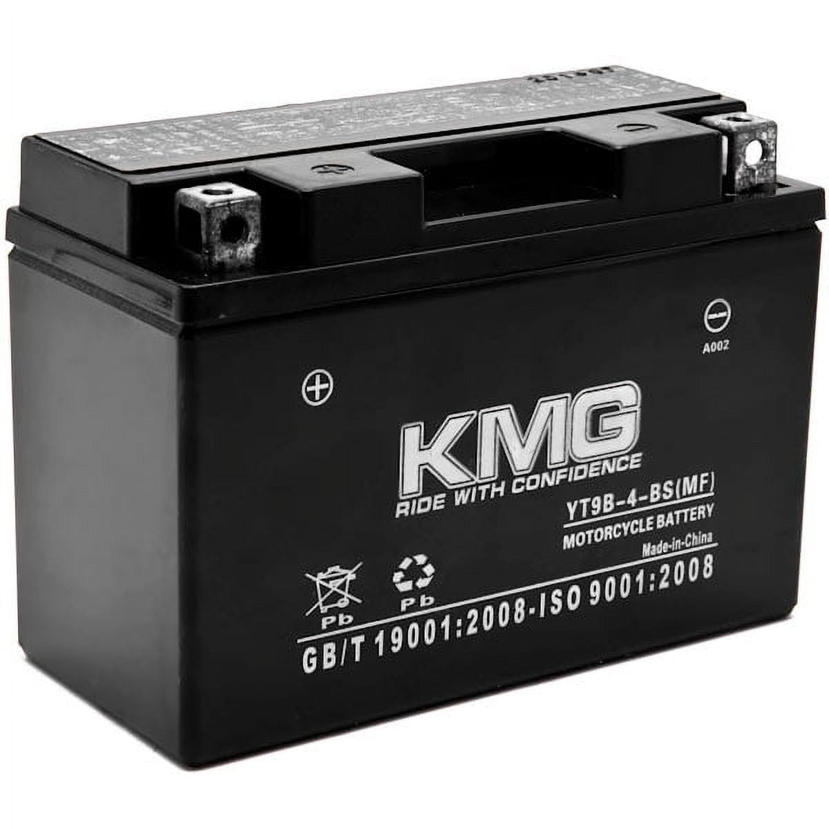 Click here for Kmg Yt9b-4-Bs Battery Compatible With Yamaha 400 Y... prices