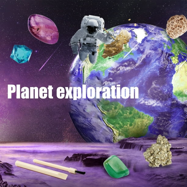 Science Educational Toys for Kids Gemstone Dig Kit Solar Dig Kit System ...