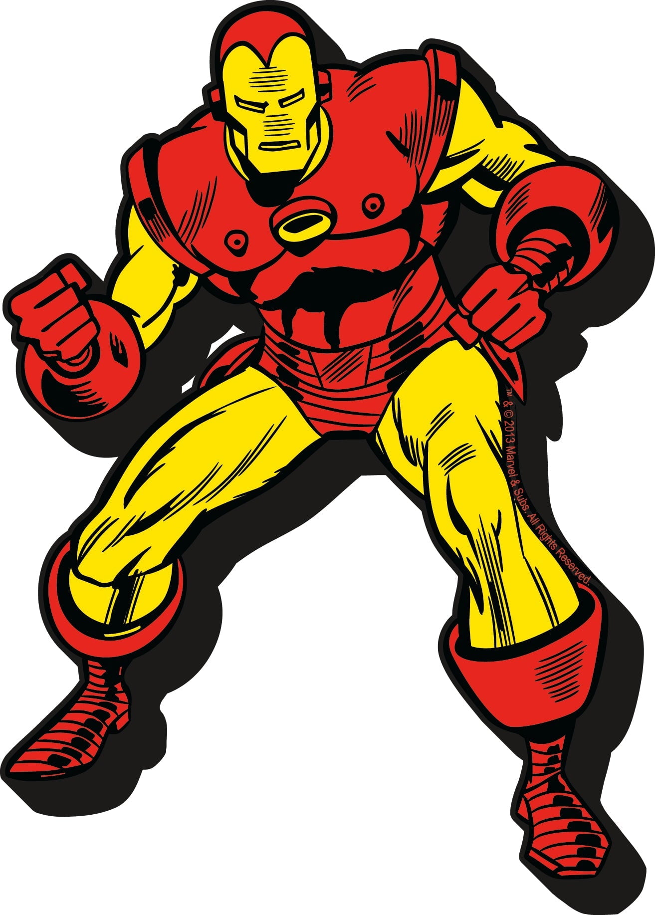 Marvel Iron Man Funky Chunky Magnet - Walmart.com