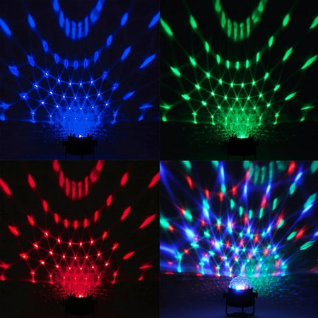 axGear RGB LED Color Light Ball for DJ Club Disco KTV Party Bar Stage ...