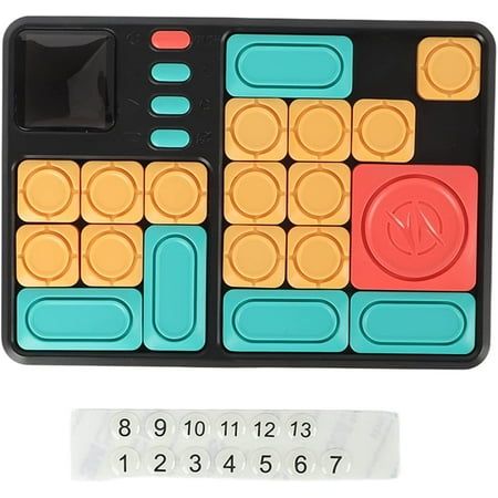 Sliding Block Puzzle, Brain Teaser Puzzles Interactive Handheld Games ...