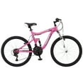 Mongoose 24" Ledge 2.1 Girls Mountain Bike, Light Pink - Walmart.com