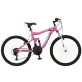 Mongoose 24" Ledge 2.1 Girls Mountain Bike, Light Pink - Walmart.com