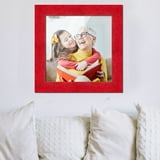 6x13 Frame Red Burl Solid Wood Picture Frame Width 1.75 Inches ...