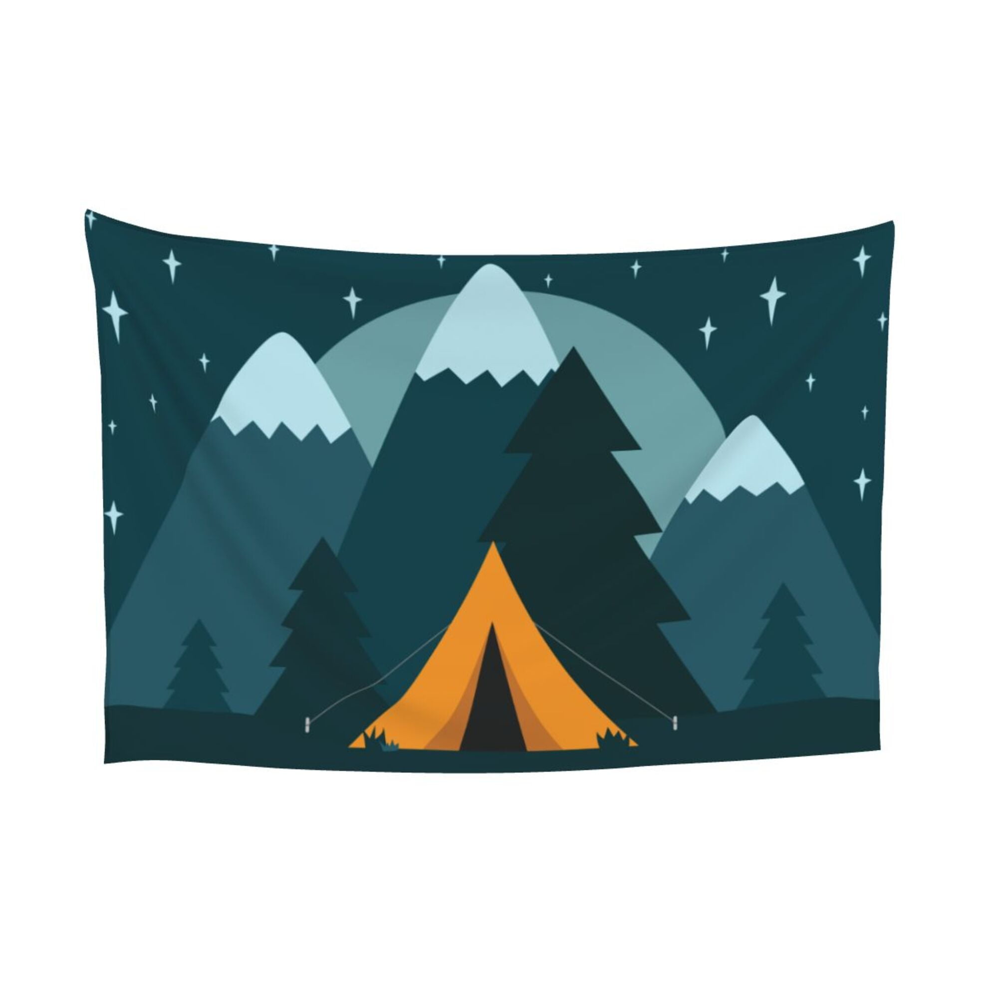 ZICANCN Funny Tapestry for Bedroom Aesthetic,Night Camping Travel Tent ...