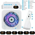 Qoosea CD Player with Bluetooth, FM Radio, Hi-Fi Speakers, USB, AUX, TF ...