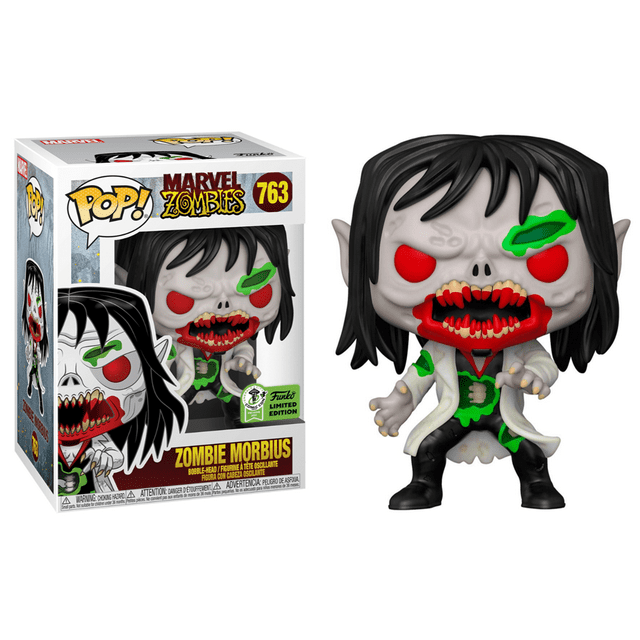 Funko POP! Marvel Zombie Morbius #763 ECCC Exclusive Limited Edition ...