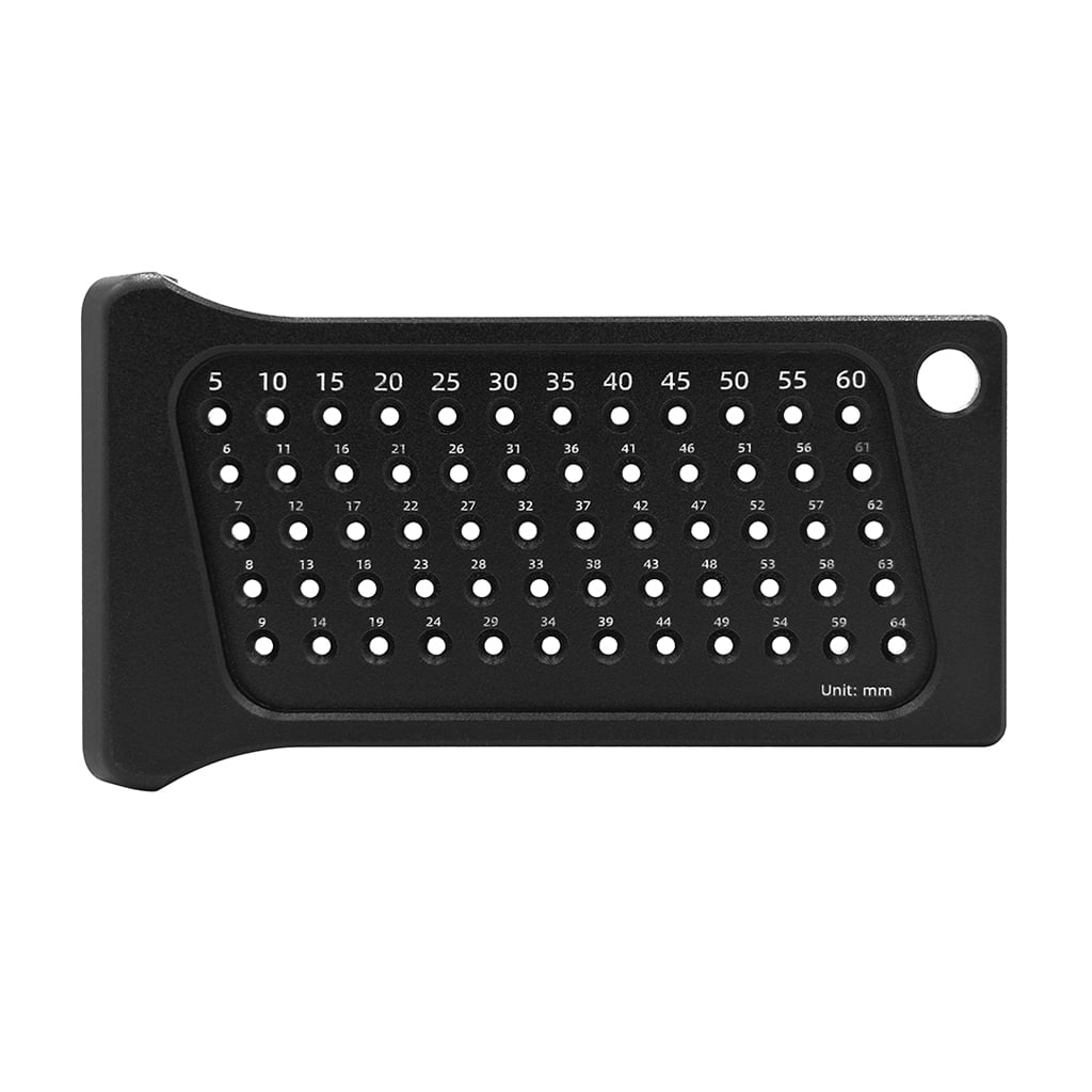 Hole Measuring Ruler Aluminium Ruler Carpentry Squares Hole Scribing ...