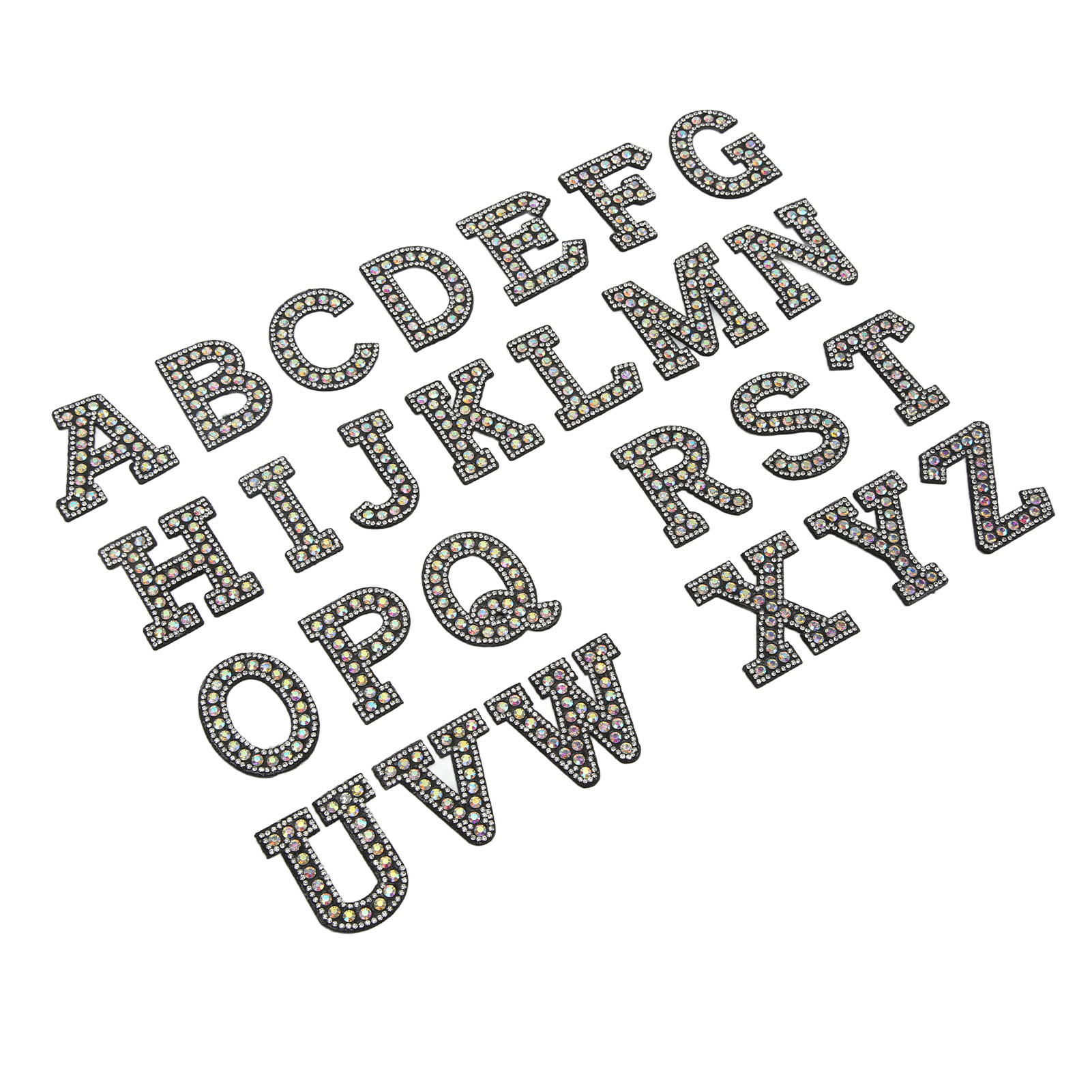 Parches de letras prácticos y prácticos parches de hierro con patrón ...