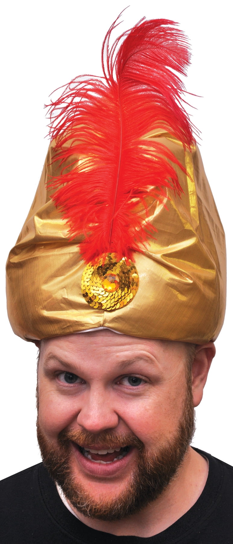 Deluxe Turban with Feather - Walmart.com