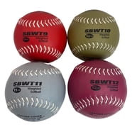 Rawlings USSSA 12 inch Dream Seam High Density Core Leather Softballs ...