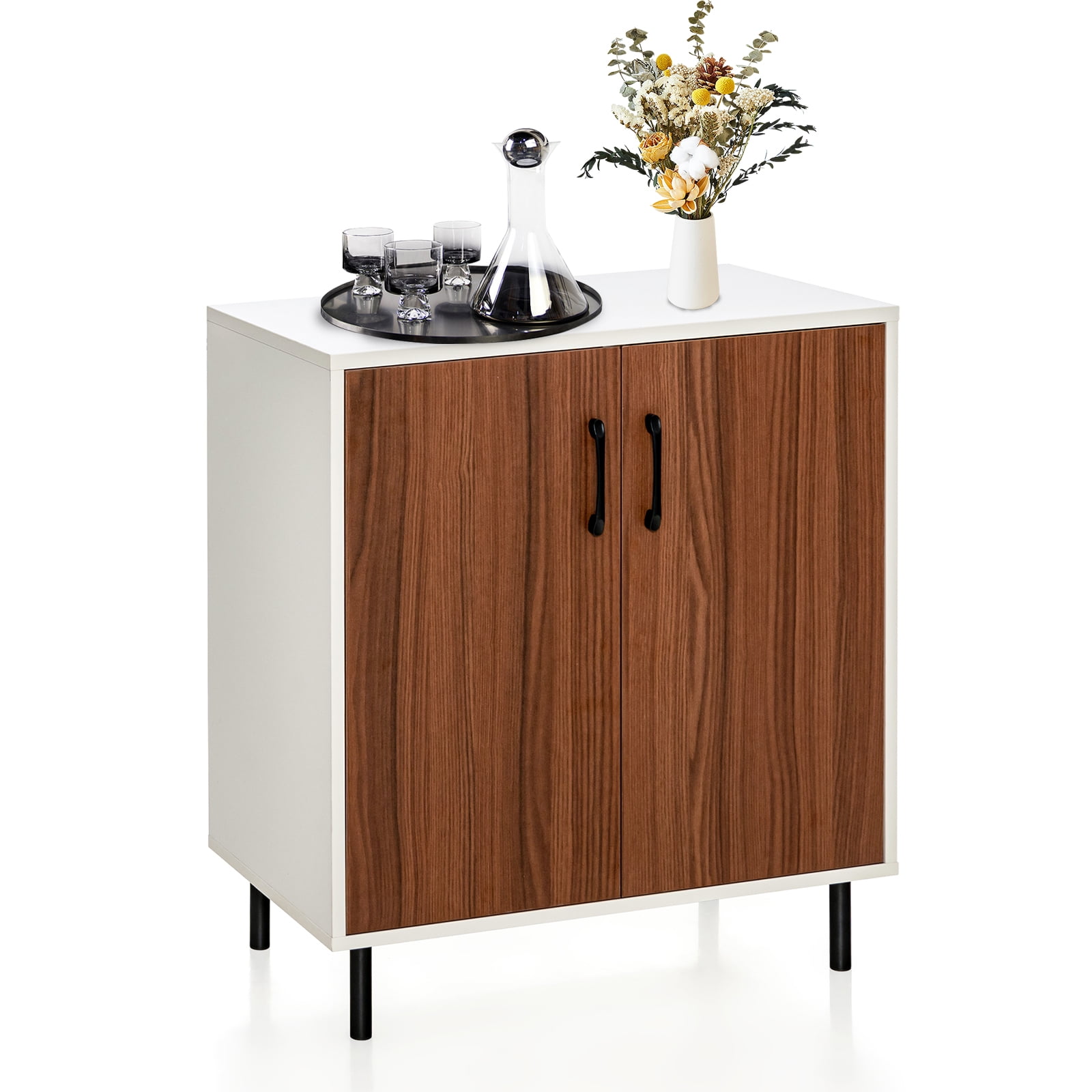 Fonirra 2 Doors Storage Sideboard with Adjustable Shelves & Anti ...