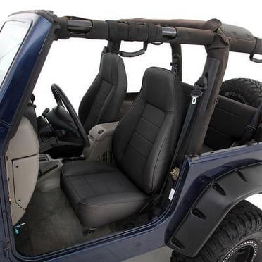 Smittybilt Low-Back Bucket Front Seat (Black) - 44801 - Walmart.com