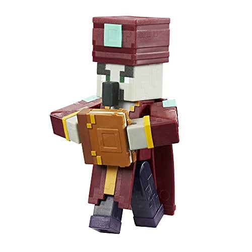 Minecraft Dungeons 3.25-in Figura de batalla y accesorios de encanto ...