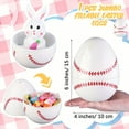 5.9 Inch Opening Easter Sport Egg | Plastic Easter Egg for Candy ...
