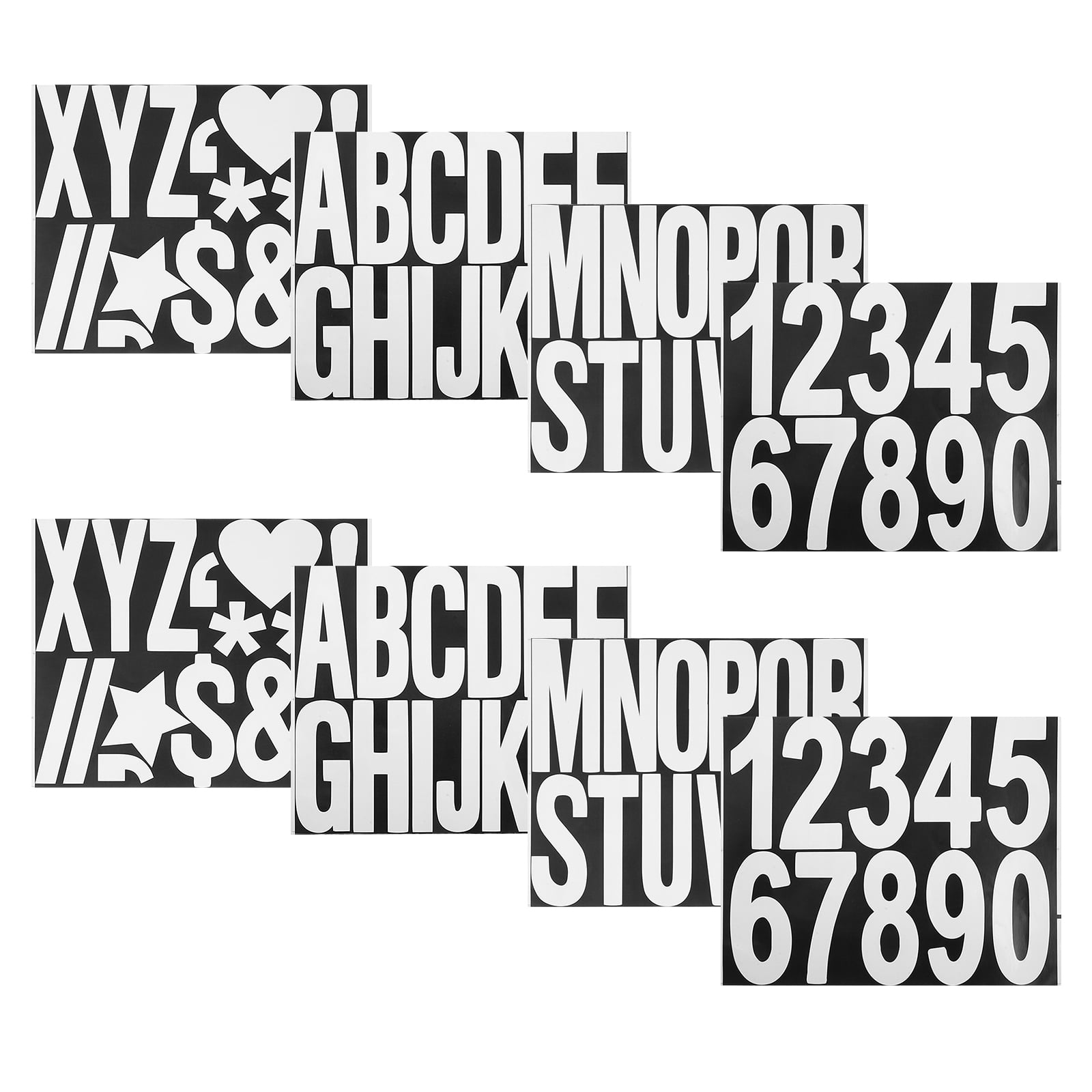 Click here for Ounona 8 Sheets Of Mail Box Numbers Mailbox Letter... prices