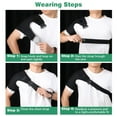 Htwon Shoulder Brace Rotator Cuff Support for Sports, Arthritis ...