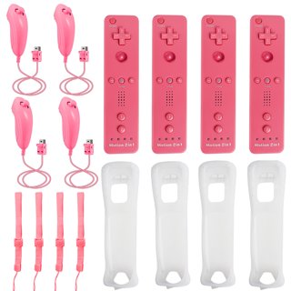 White Remote Wiimote Nunchuck Controller Set Combo For Nintendo Wii ...