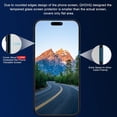 3-pack privacy screen protector suitable for 15 [6.7-inch], with 3-pack ...