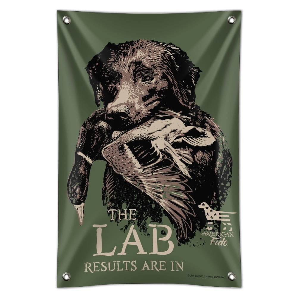 The Lab Results are in Labrador Duck Hunting Home Business Office Sign ...