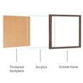 Chemical Fiber Oil Canvas Wall Art with Walnut Wood Photo Frames Canvas ...
