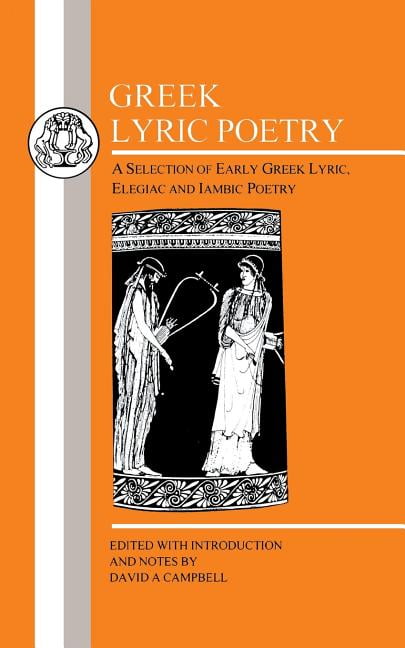 Greek Texts: Greek Lyric Poetry : Ajax (Paperback) - Walmart.com