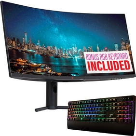 BenQ 37.5" IPS Curved Ultrawide Monitor, Black - Walmart.com