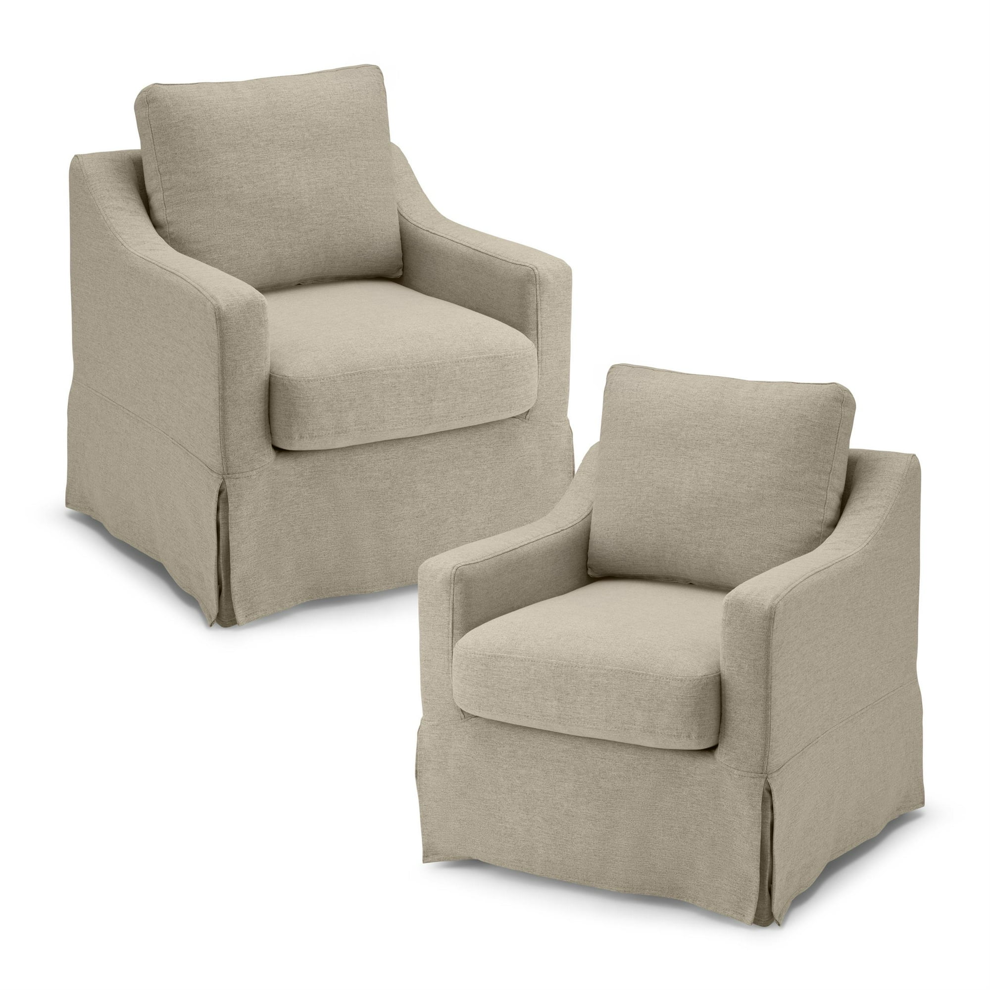 Click here for Bush Furniture Harper Swivel Accent Chairs With Sl... prices