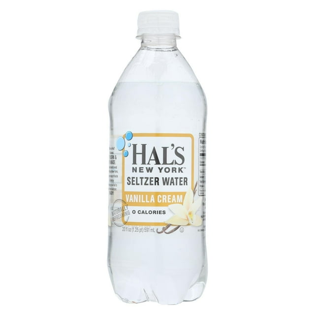 Hal's New York Seltzer Hal's New York Seltzer Water Vanilla Cream ...