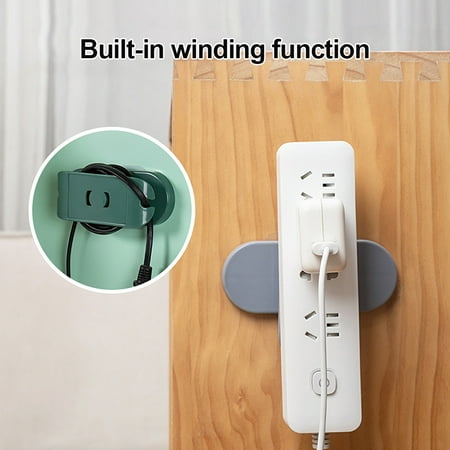 Remote Controller Holder 360° Rotating Mount Power Strip Wall Mounted ...