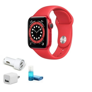 Apple Watch Series 6 GPS + Cellular, 44mm Space Gray Case with Black ...