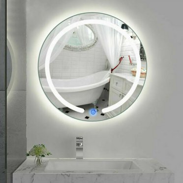 Free Shipping! Ktaxon 36x28in LED Mirror Illuminated Wall Mirror Anti ...
